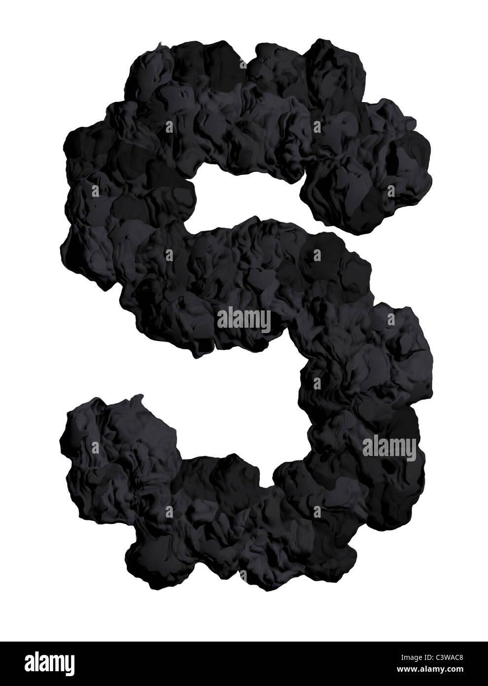Coal font Cut Out Stock Images & Pictures - Alamy
