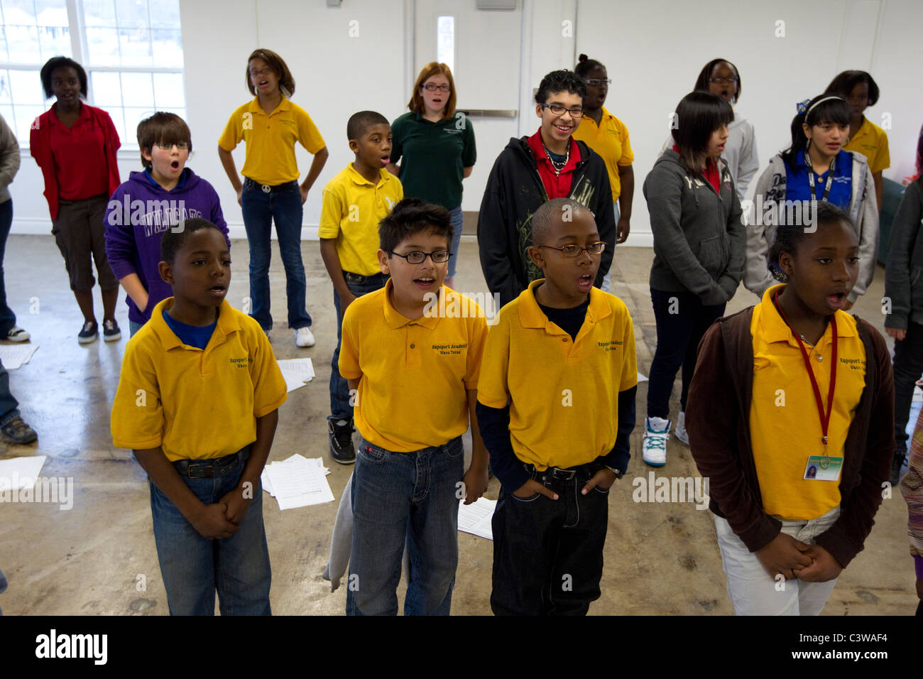 School choir classroom hi-res stock photography and images - Alamy