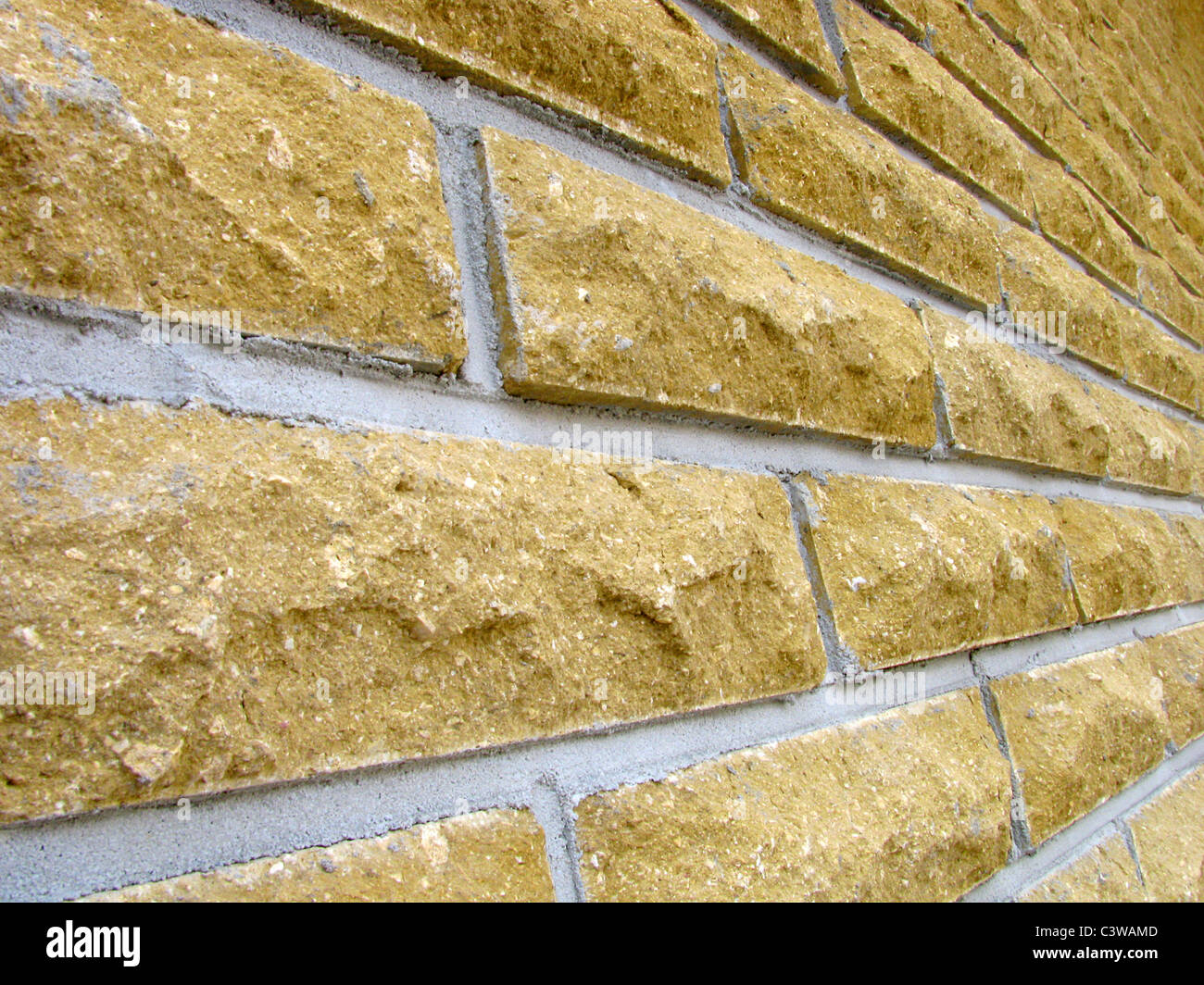 view on tiled wall under angle Stock Photo - Alamy