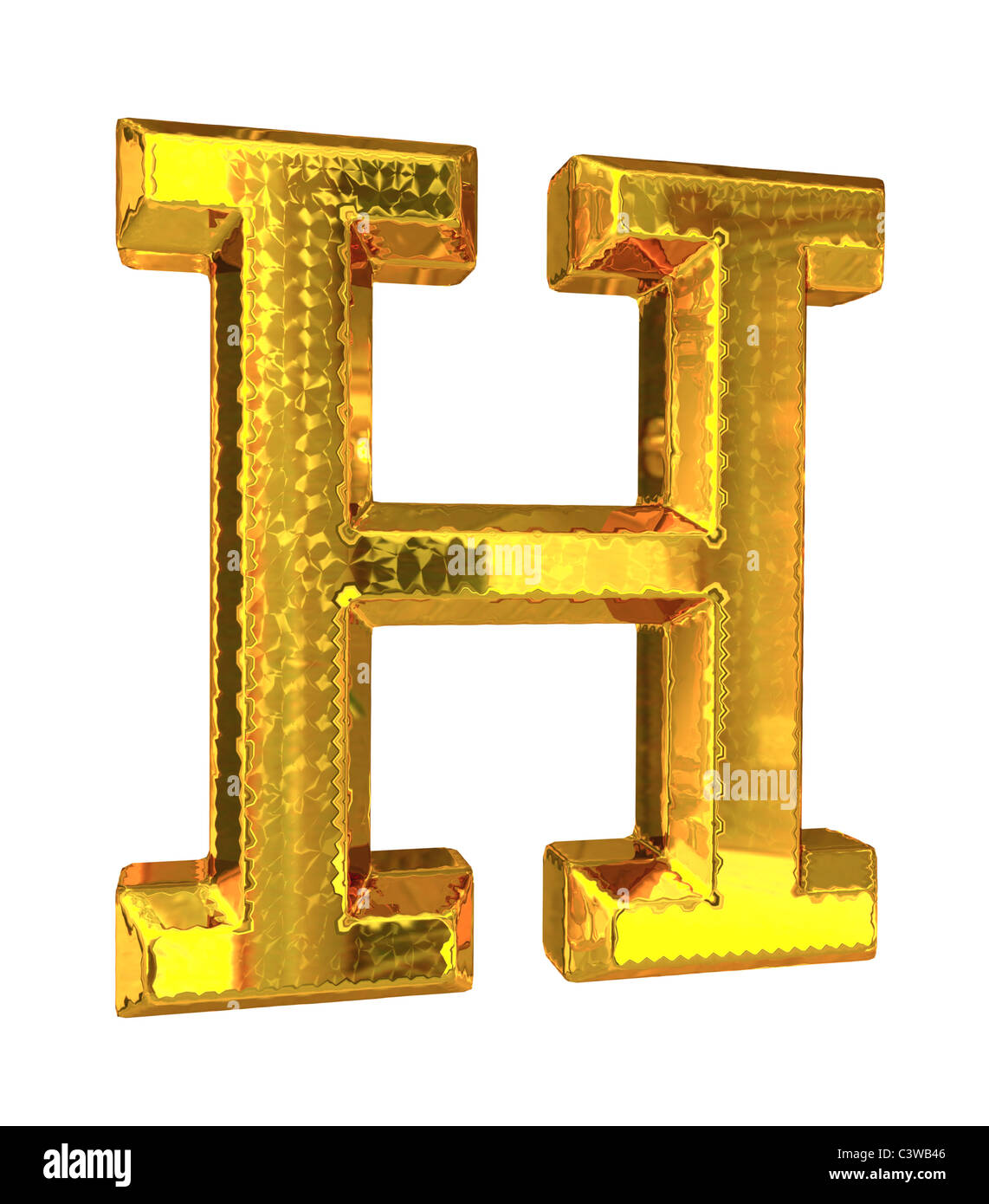 Gold alphabet symbol illustration hi-res stock photography and images ...