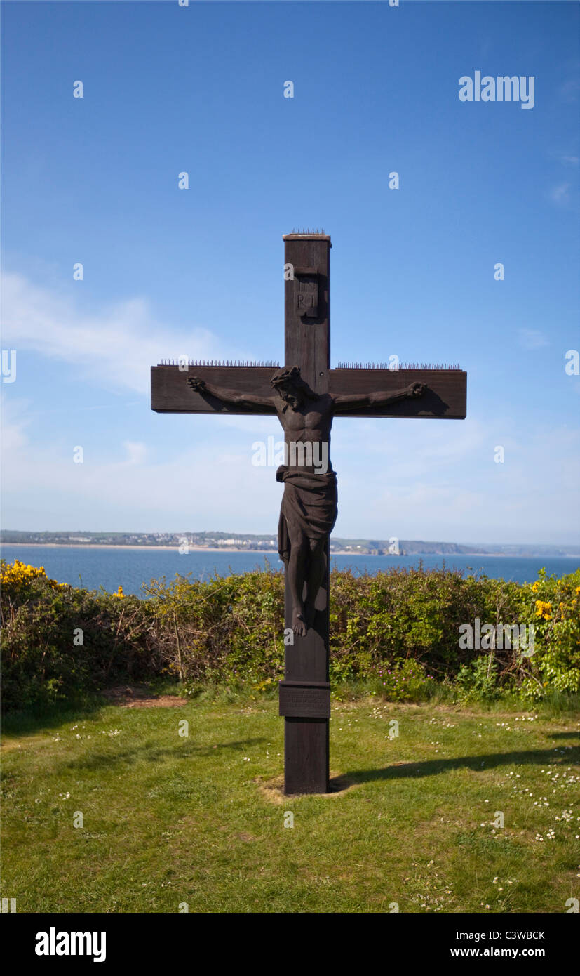 Cross on Caldey Island, Pembrokeshire Wales 117667 Caldey Stock Photo ...