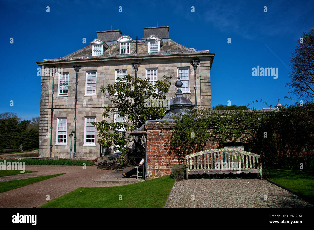 Anthony Torpoint Cornwall UK National Trust House Stock Photo - Alamy