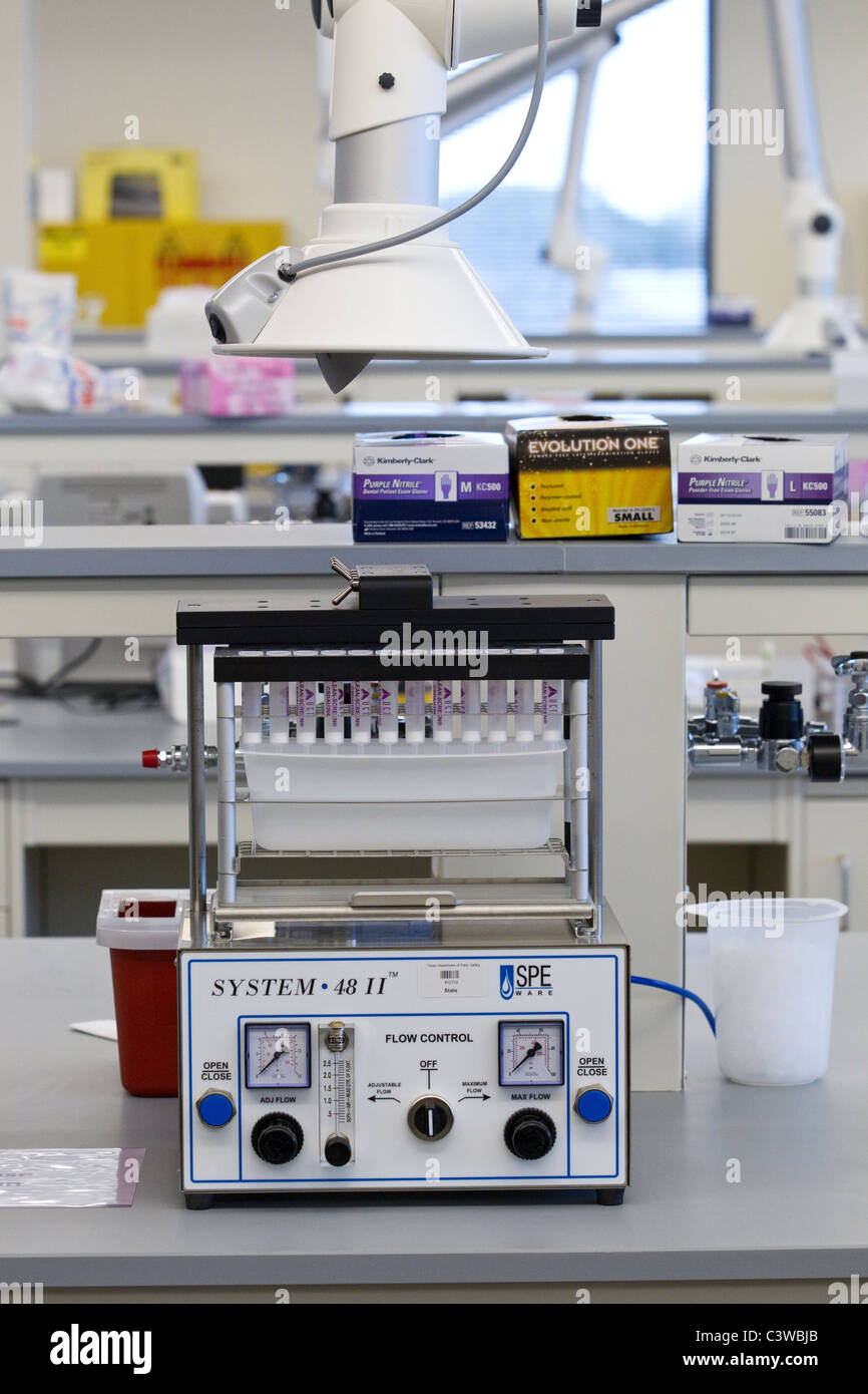 Crime lab hi-res stock photography and images - Alamy