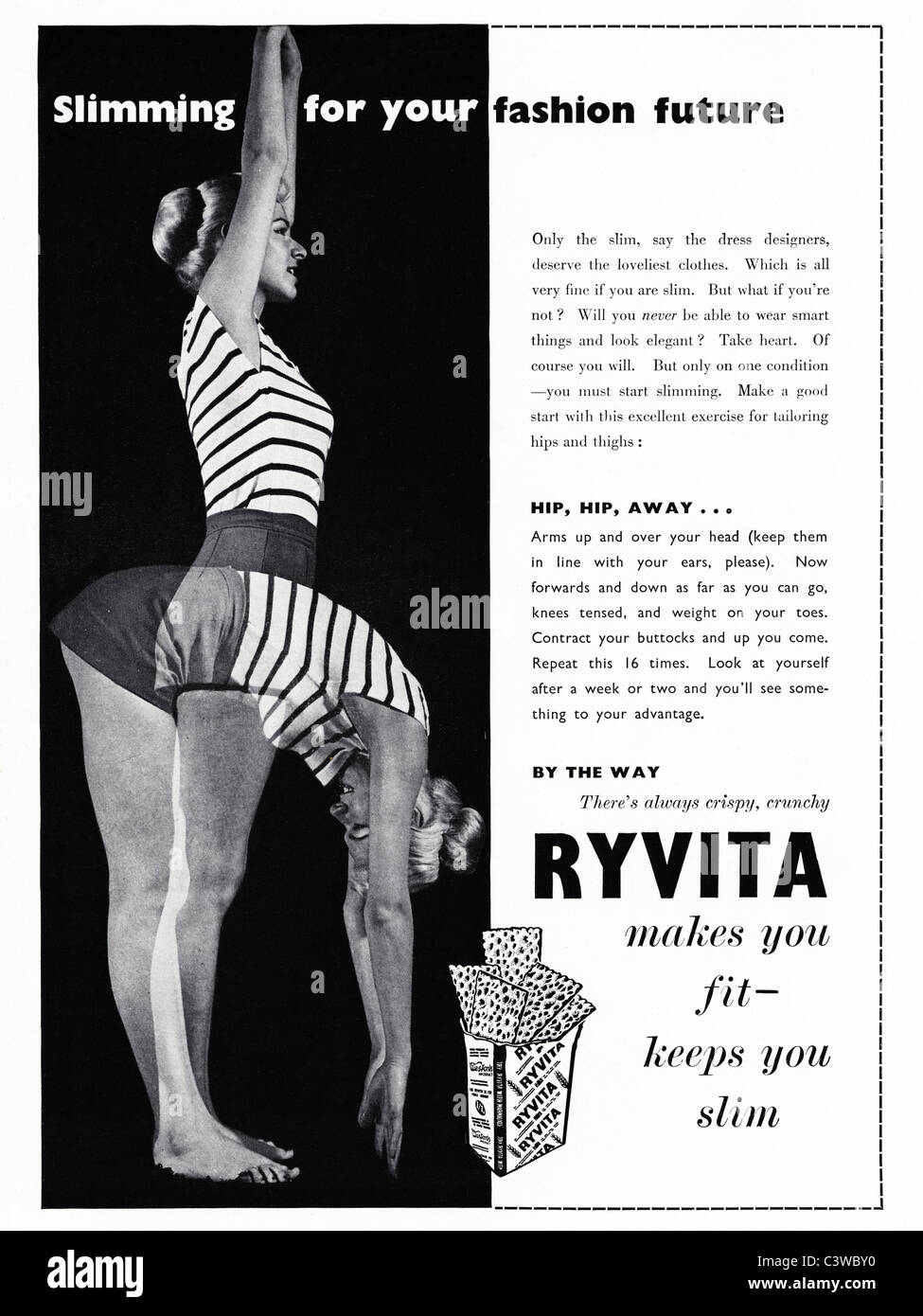Original full page advertisement in fashion magazine circa 1955 for ...