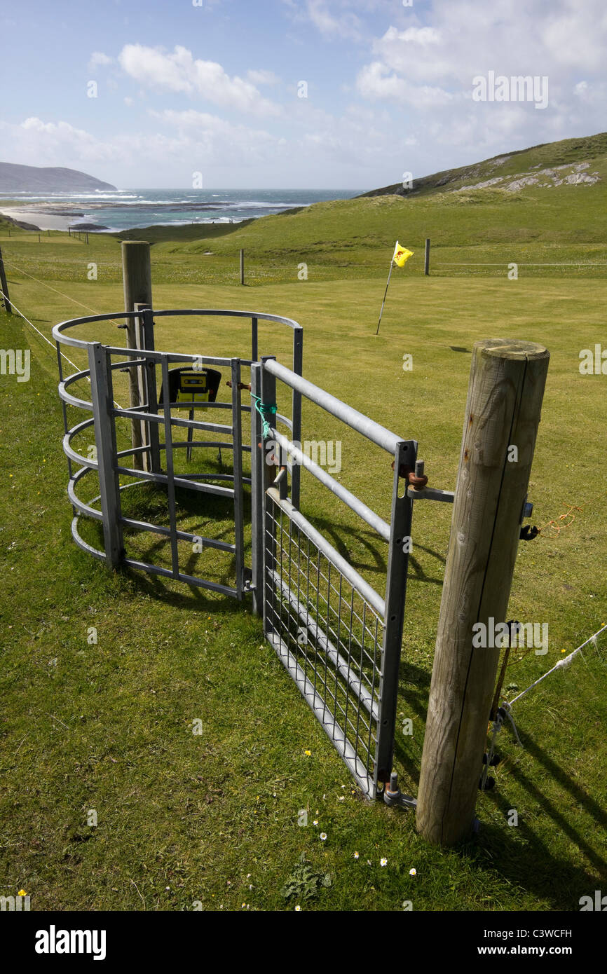 isle of barra golf course western isles outer hebrides scotland Stock ...