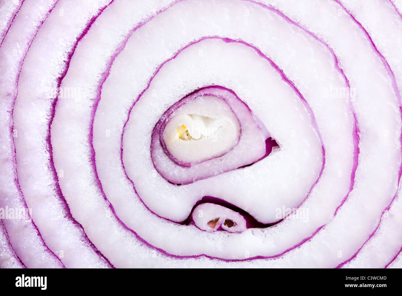 Red onions close up shot Stock Photo - Alamy