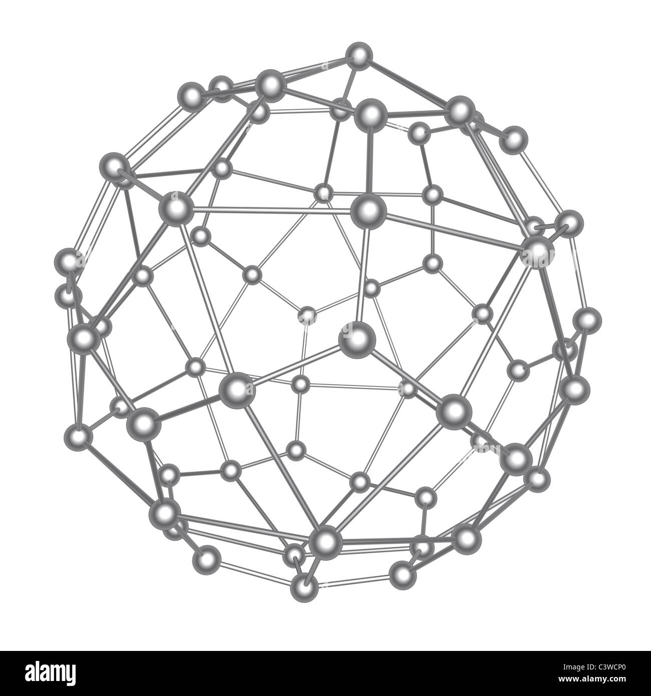 Model of molecule Stock Photo - Alamy