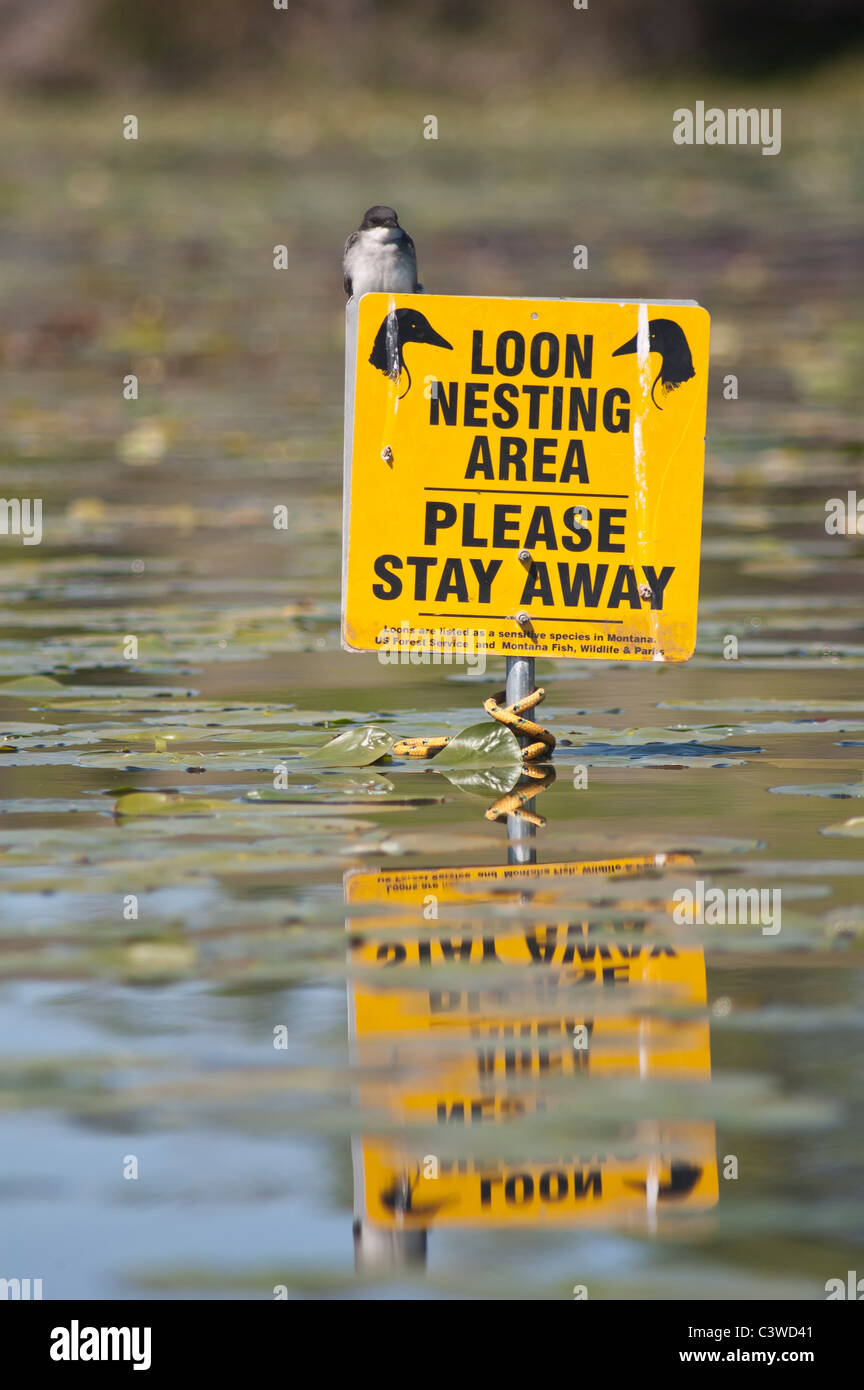 Nesting area sign hi-res stock photography and images - Alamy