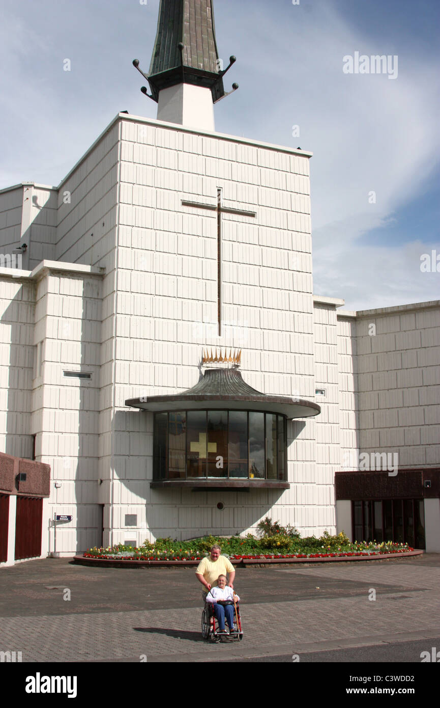 Our lady of knock basilica hi-res stock photography and images - Alamy