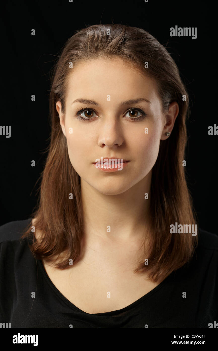 Portrait of pretty girl Stock Photo - Alamy