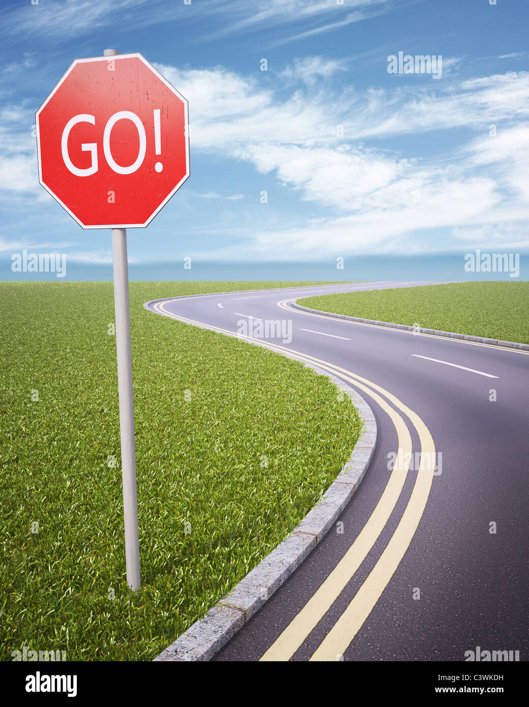 Stop Go Sign High Resolution Stock Photography and Images - Alamy