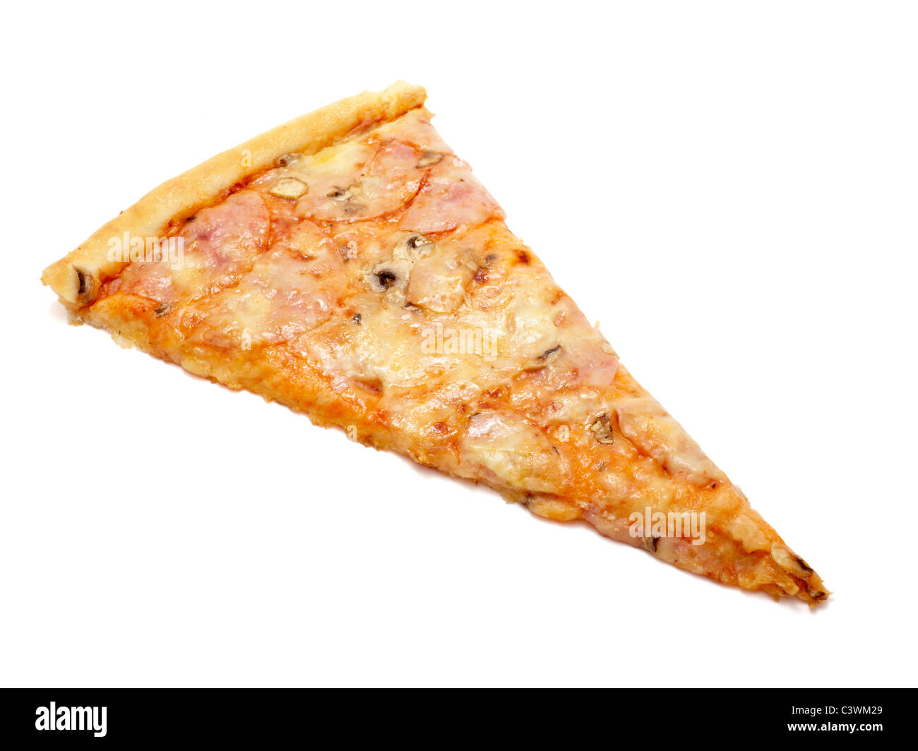 Pizza crust close up Cut Out Stock Images & Pictures - Alamy