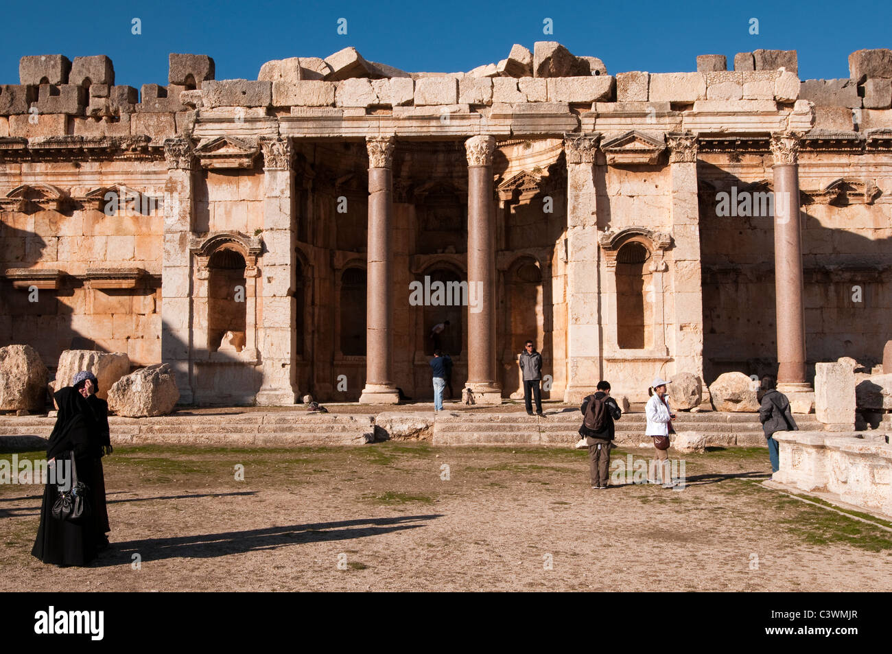 Baalbek ancient Roman city Beirut Lebanon Stock Photo - Alamy