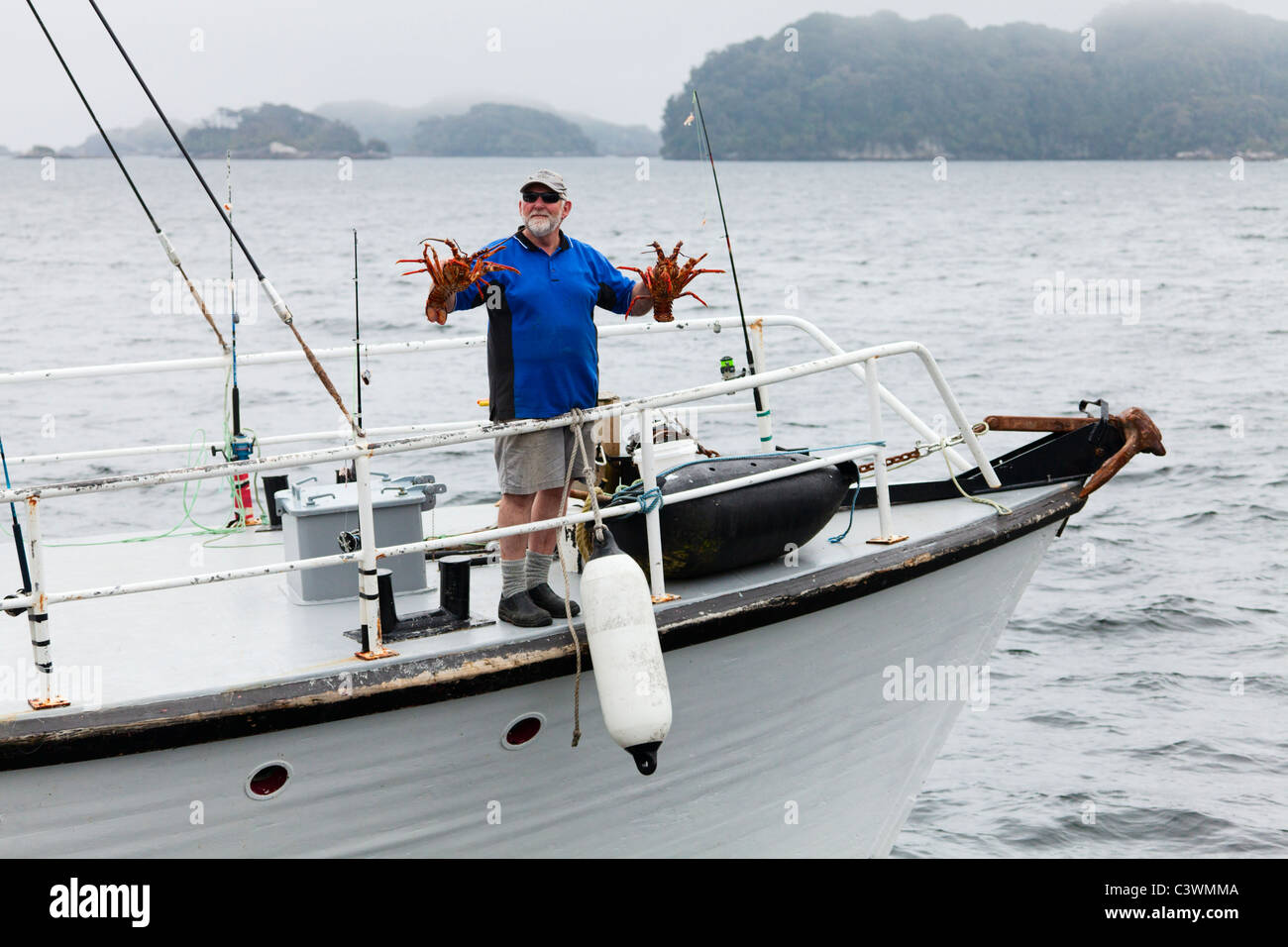 Fishing in new zealand hi-res stock photography and images - Alamy