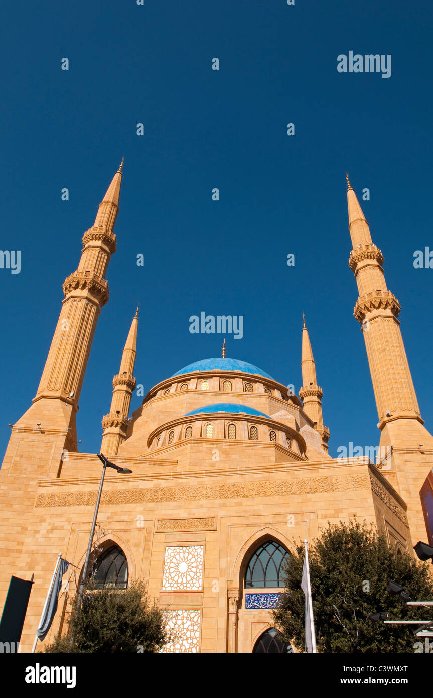 Mohammad Al-Amin Mosque Beirut Lebanon Stock Photo - Alamy