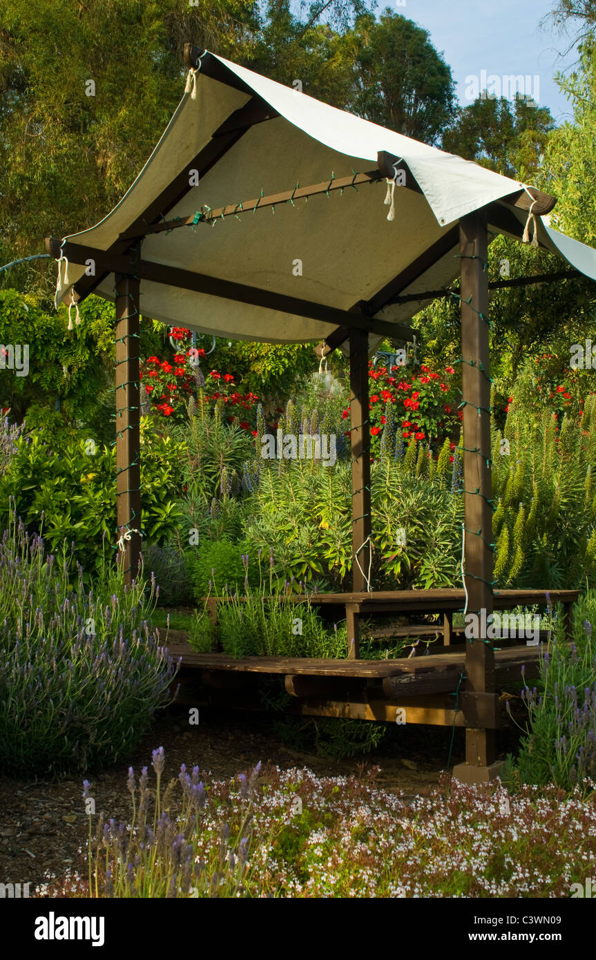 The Herb Garden, Ojai Valley Inn and Spa, Ojai, California Stock Photo ...