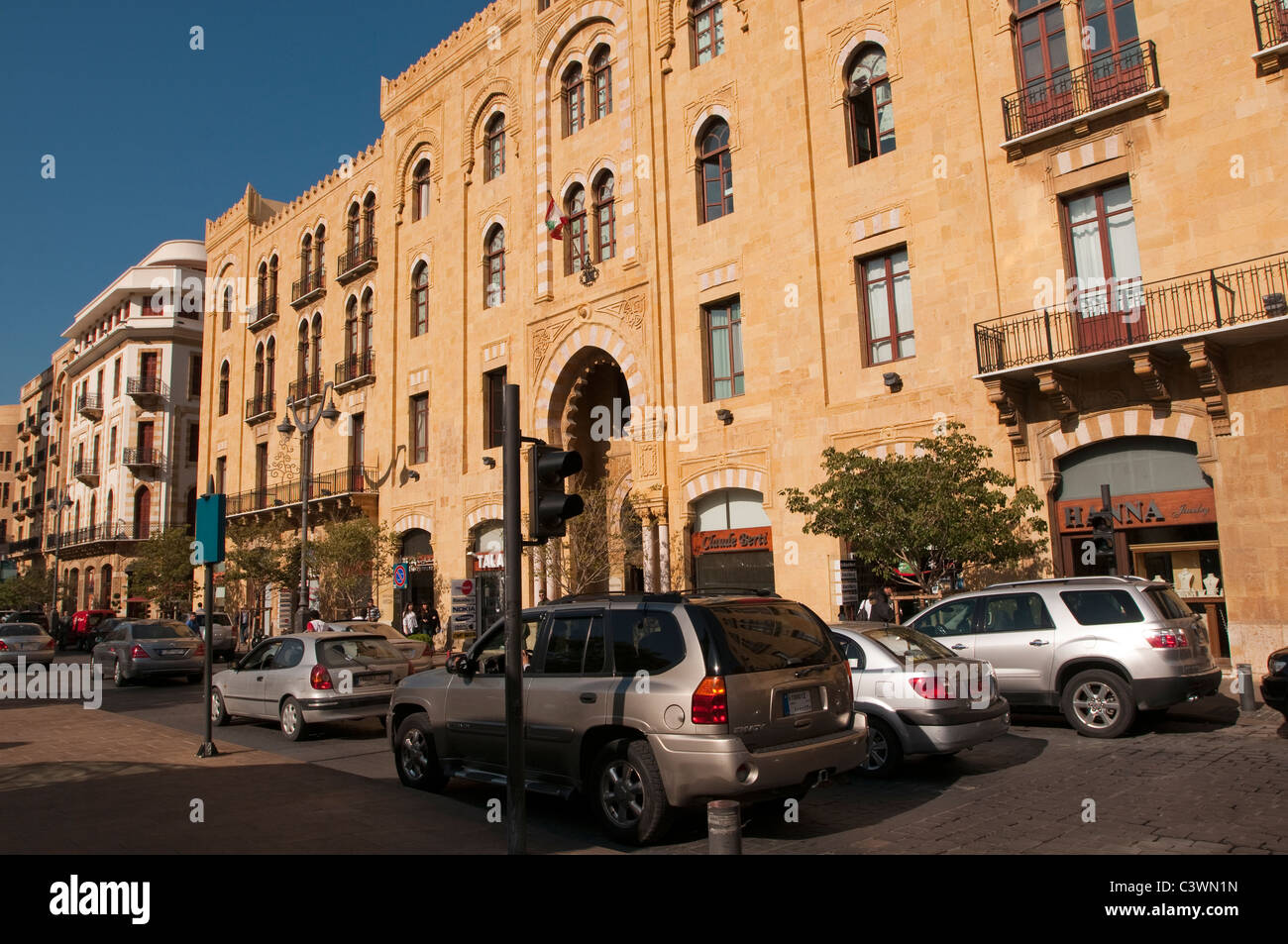 Beirut street scene Lebanon Stock Photo - Alamy Beirut street scene Lebanon Stock Photo - Alamy