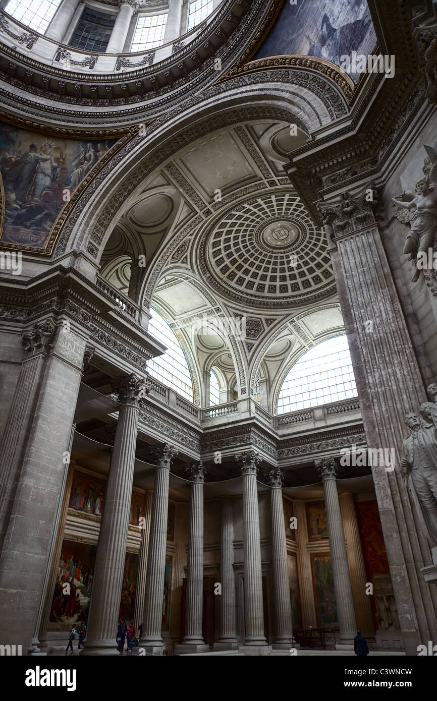 Inside the Pantheon in Paris, France Stock Photo - Alamy