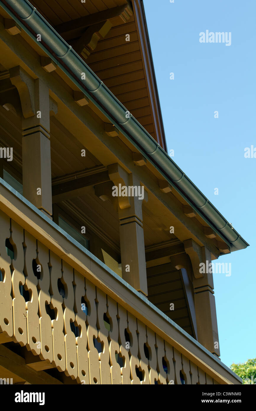 Traditional Western Ranch House Stock Photo - Alamy