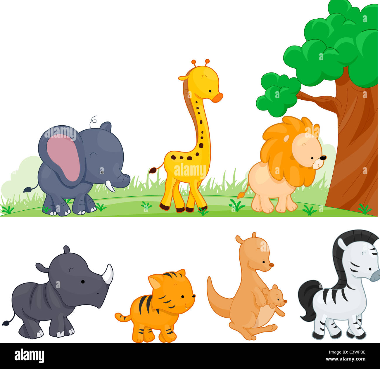 Walking Animals Animation