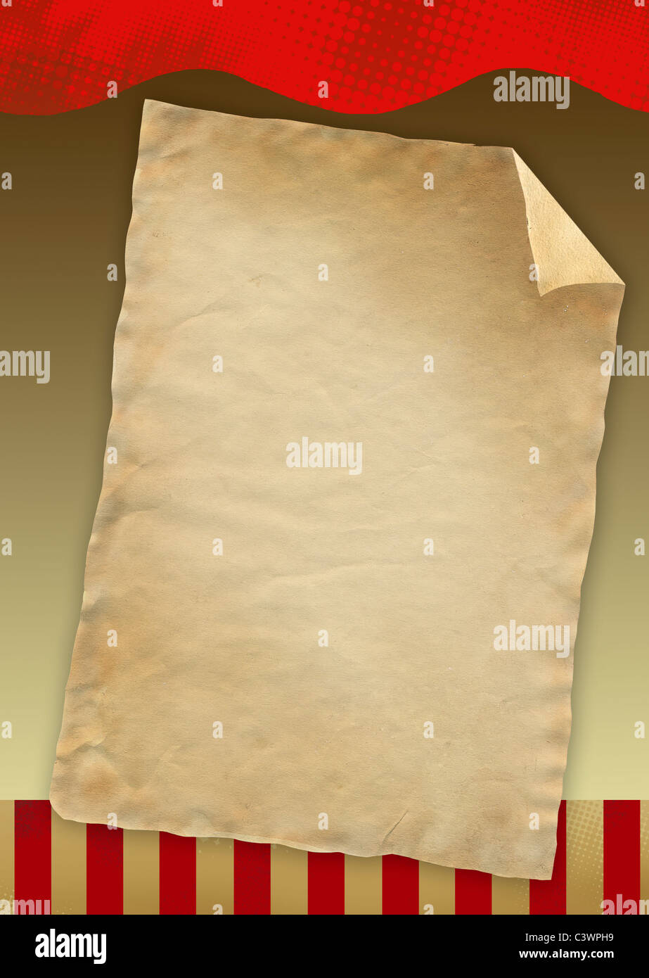 Retro paper hi-res stock photography and images - Alamy