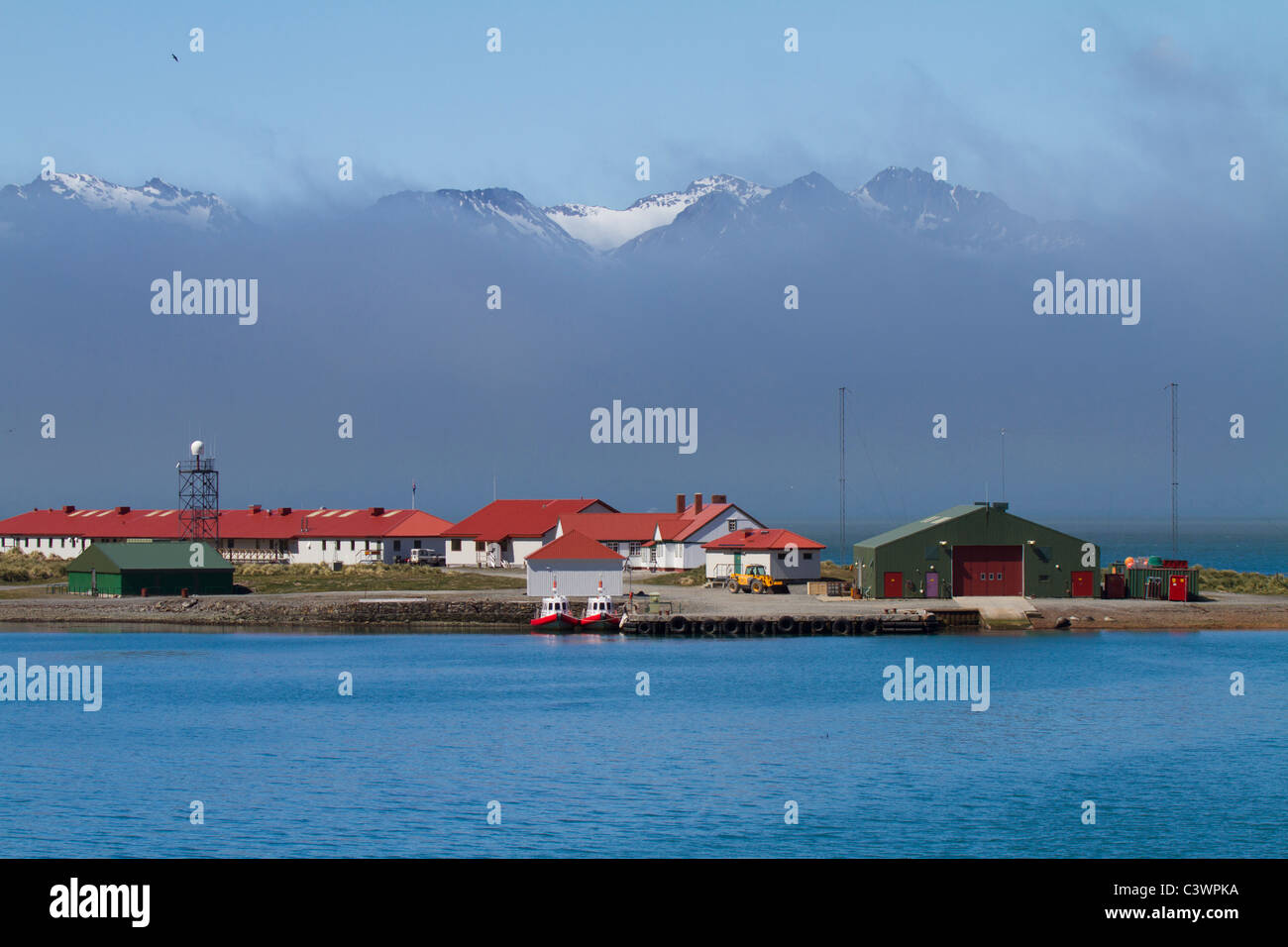 King edward point british survey hi-res stock photography and images ...