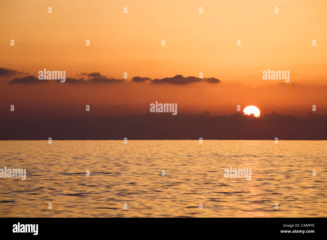 Sun reflection sea turkey hi-res stock photography and images - Alamy