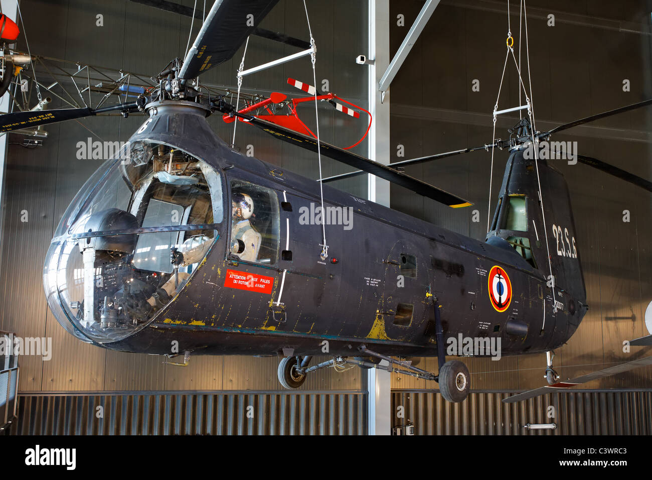 Piasecki HUP-2 Retriever (PV-18), French Air Force helicopter, air and ...