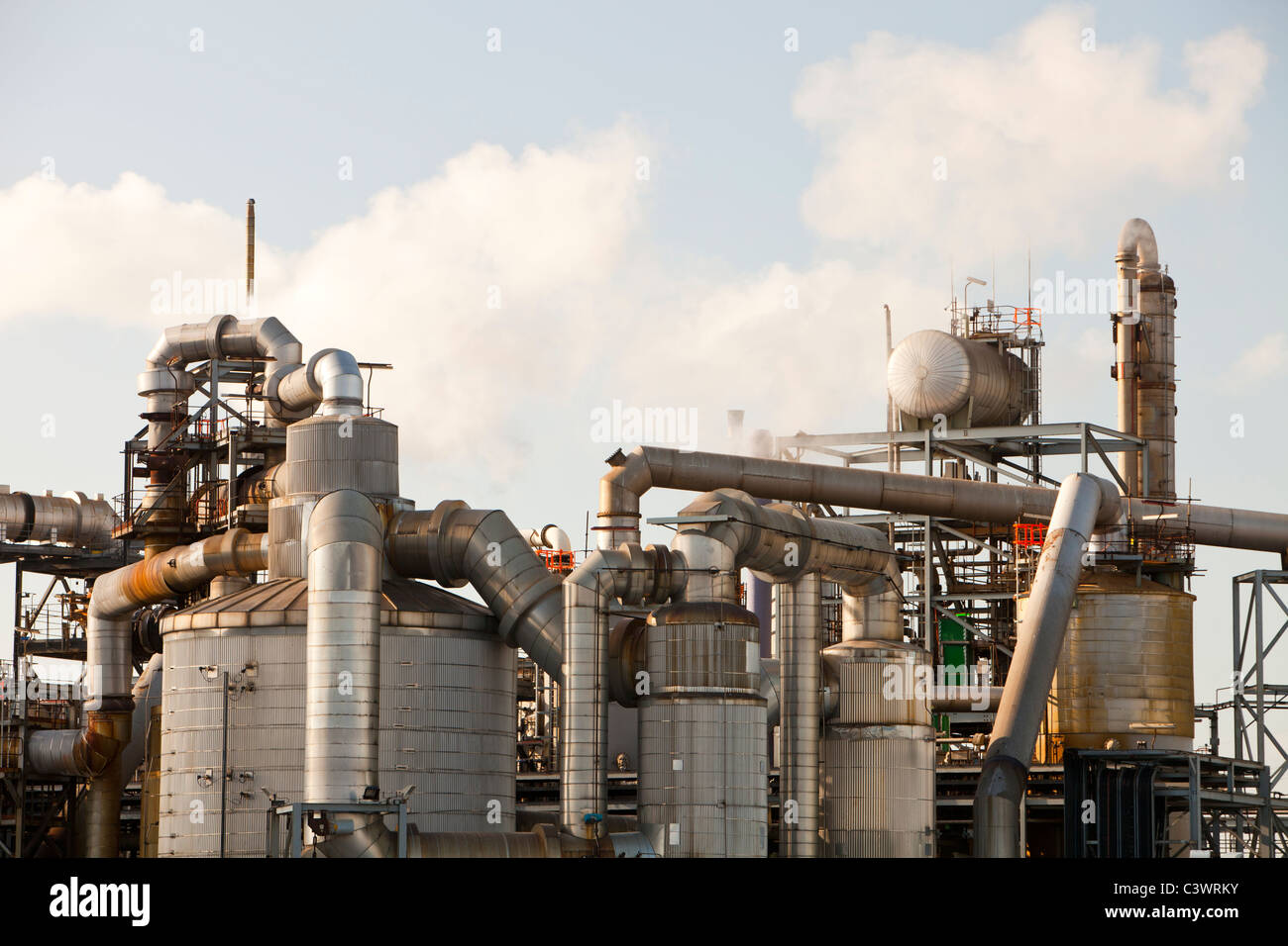 Lucite, a petrochemical plant at Seal Sands on Teeside, UK that ...