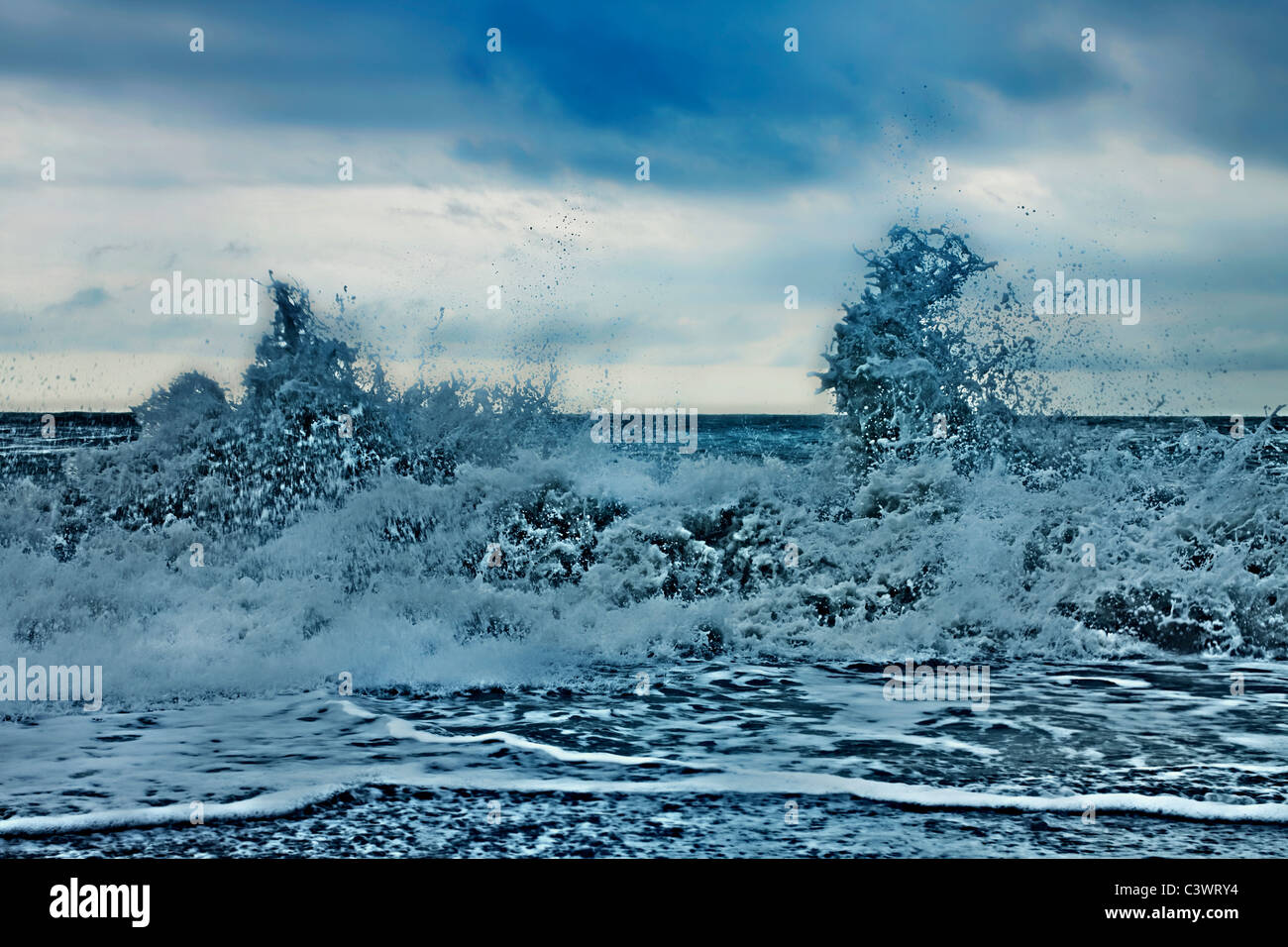 storm waves at sea Stock Photo - Alamy