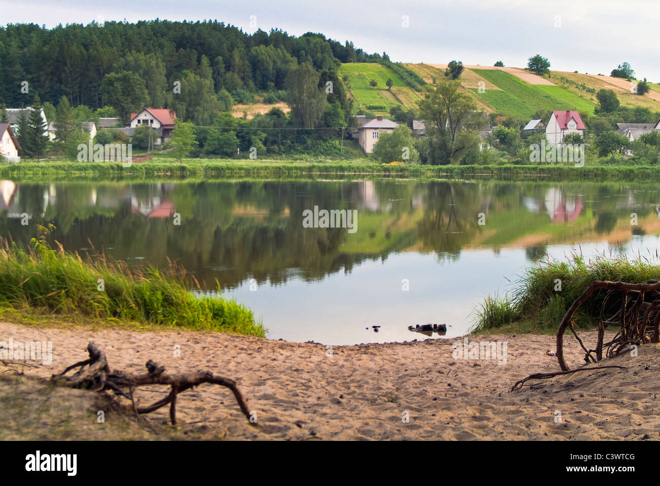 Panorama krasnobrod ponds lake polska hi-res stock photography and ...