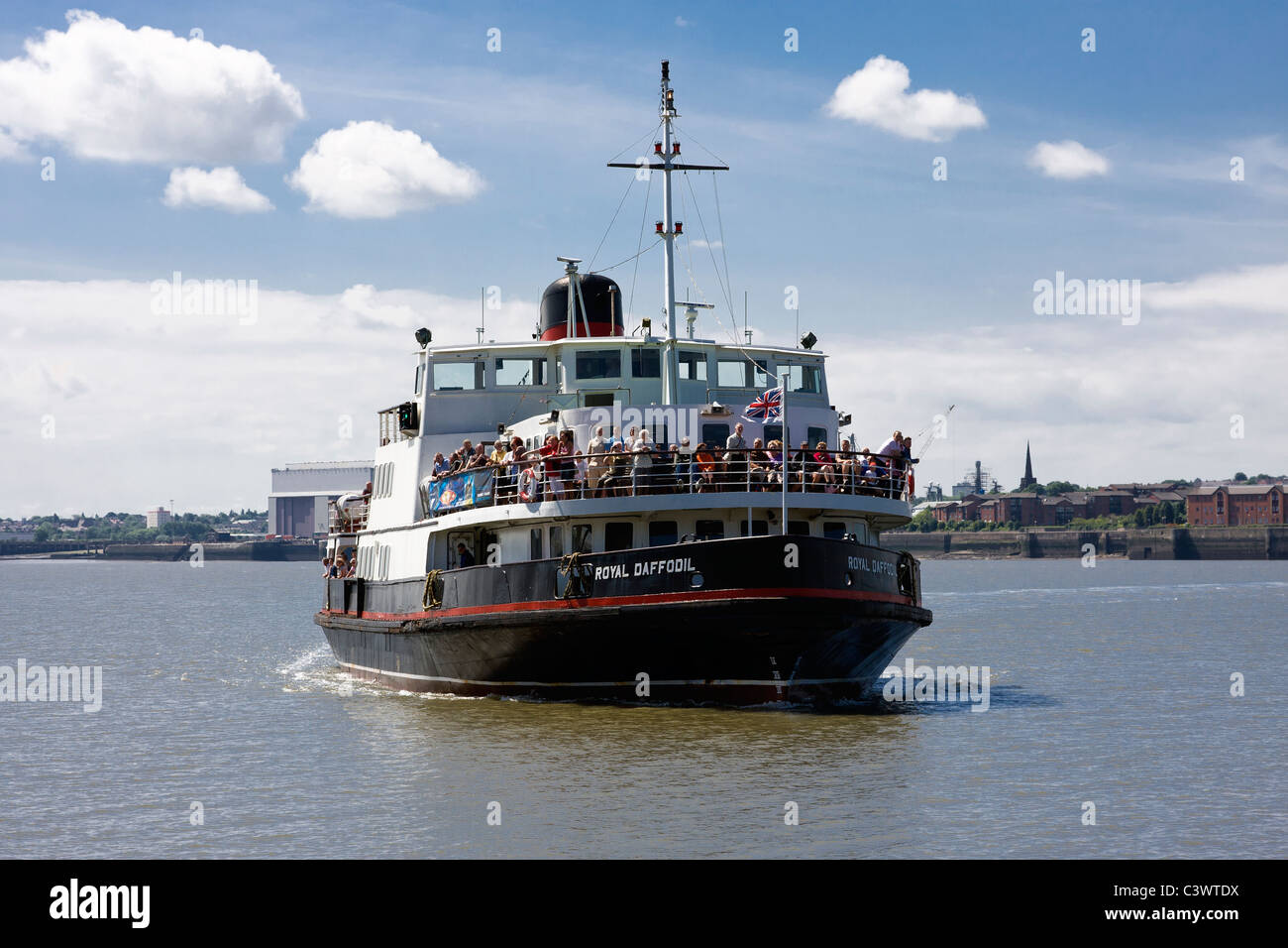 Ferry across the Mersey Stock Photo - Alamy