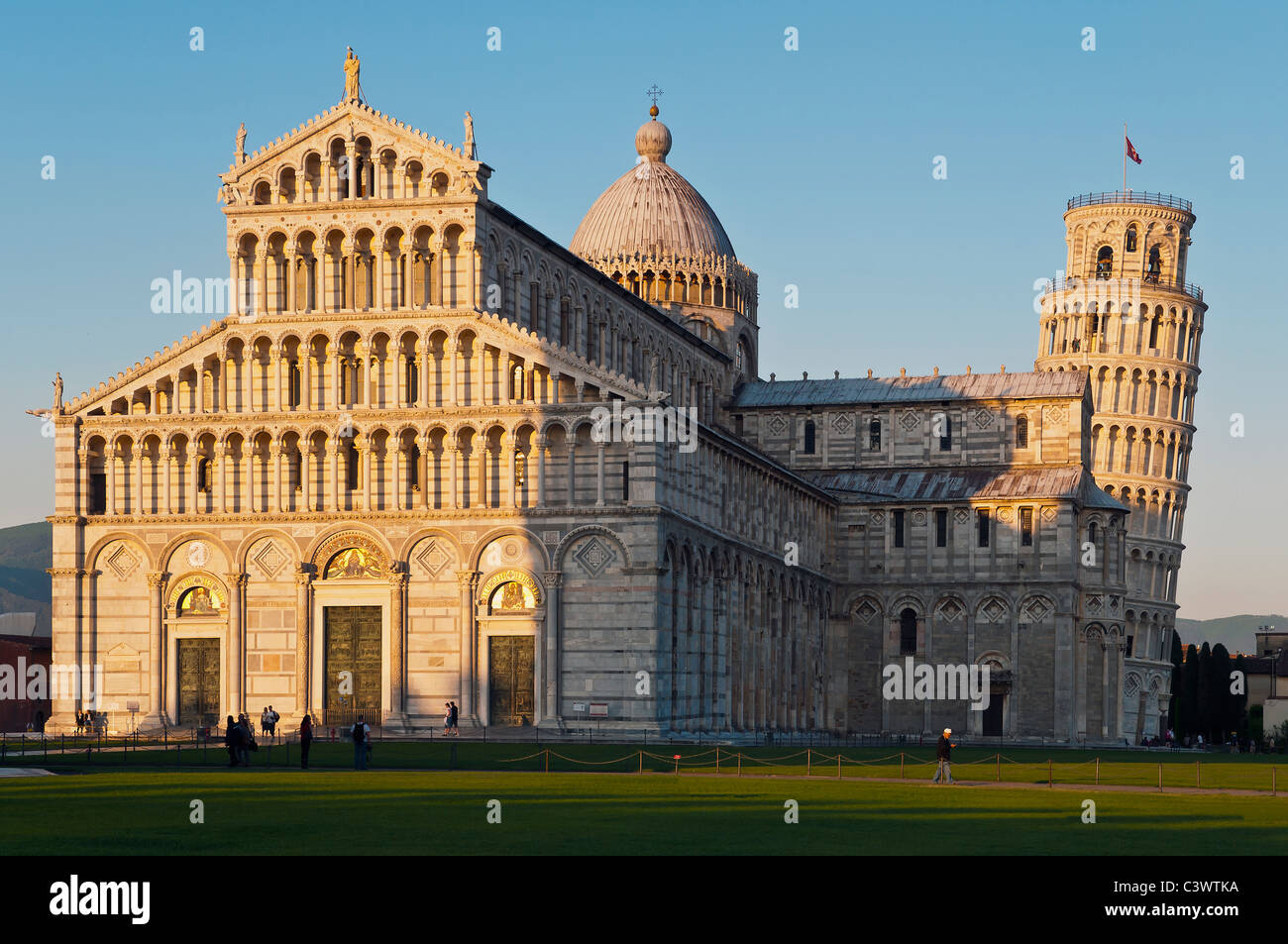 Leaning tower of pisa sunset hi-res stock photography and images - Alamy