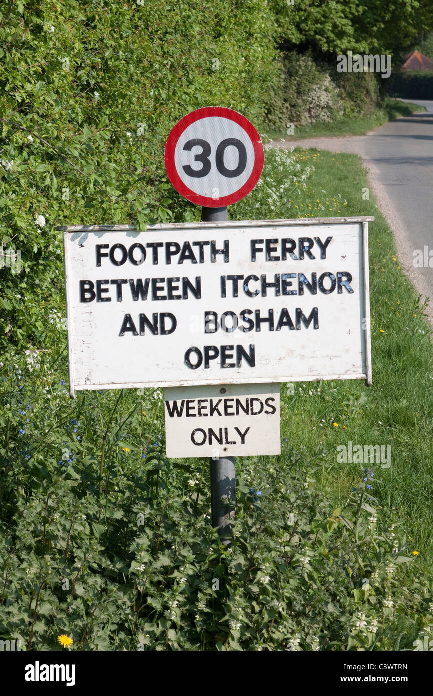 Itchenor ferry hi-res stock photography and images - Alamy