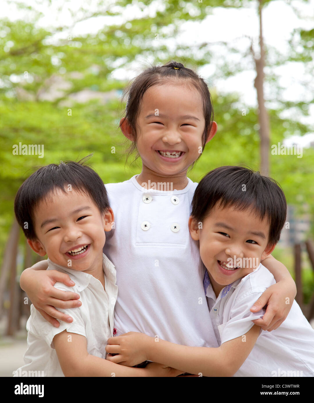 happy asian children Stock Photo - Alamy