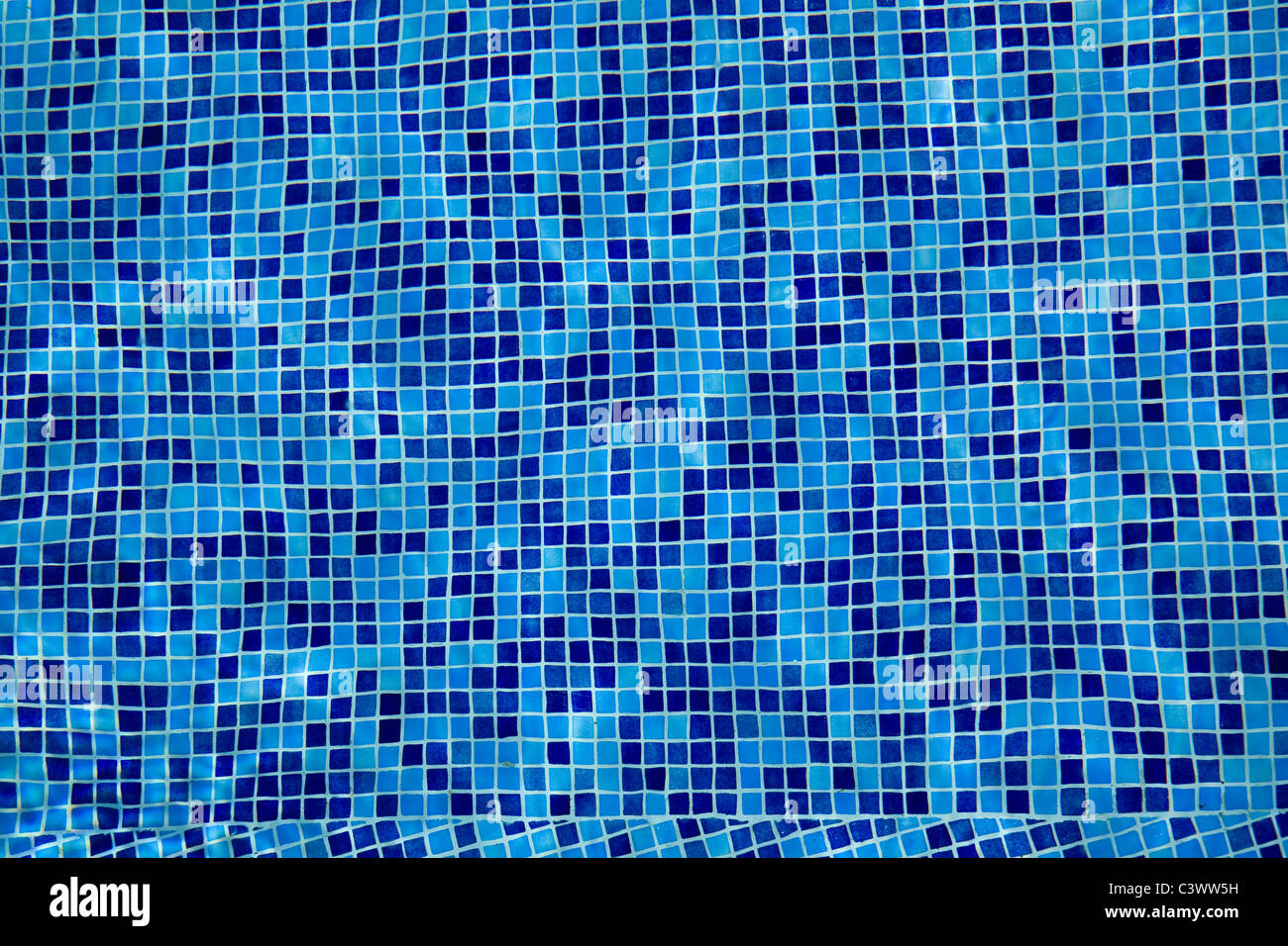 Swimming Pool Tiles & Ripples Stock Photo - Alamy