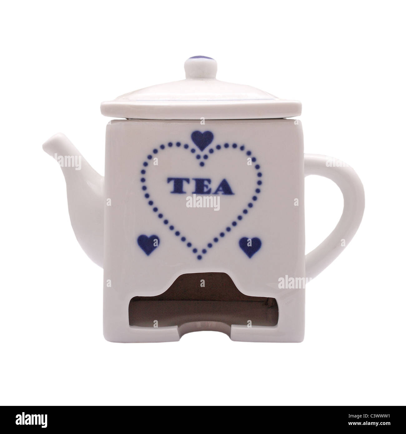 antique porcelain teapot Stock Photo - Alamy