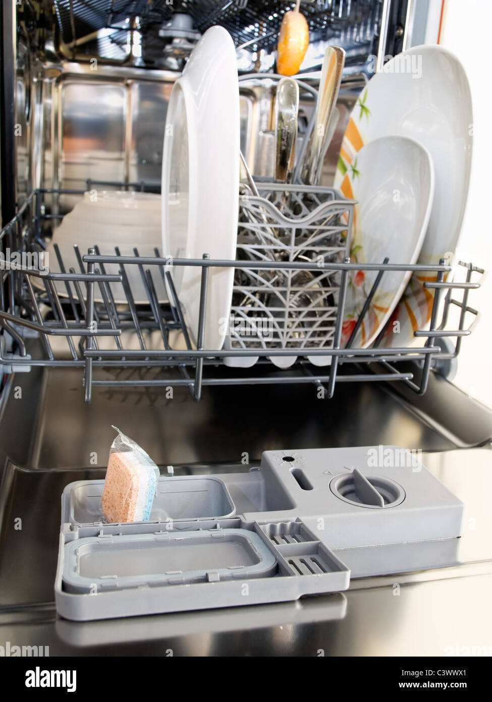 Tablet for washing dishes hi-res stock photography and images - Alamy