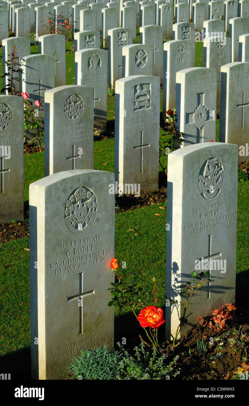 Connaught commonwealth war graves cemetery hi-res stock photography and ...