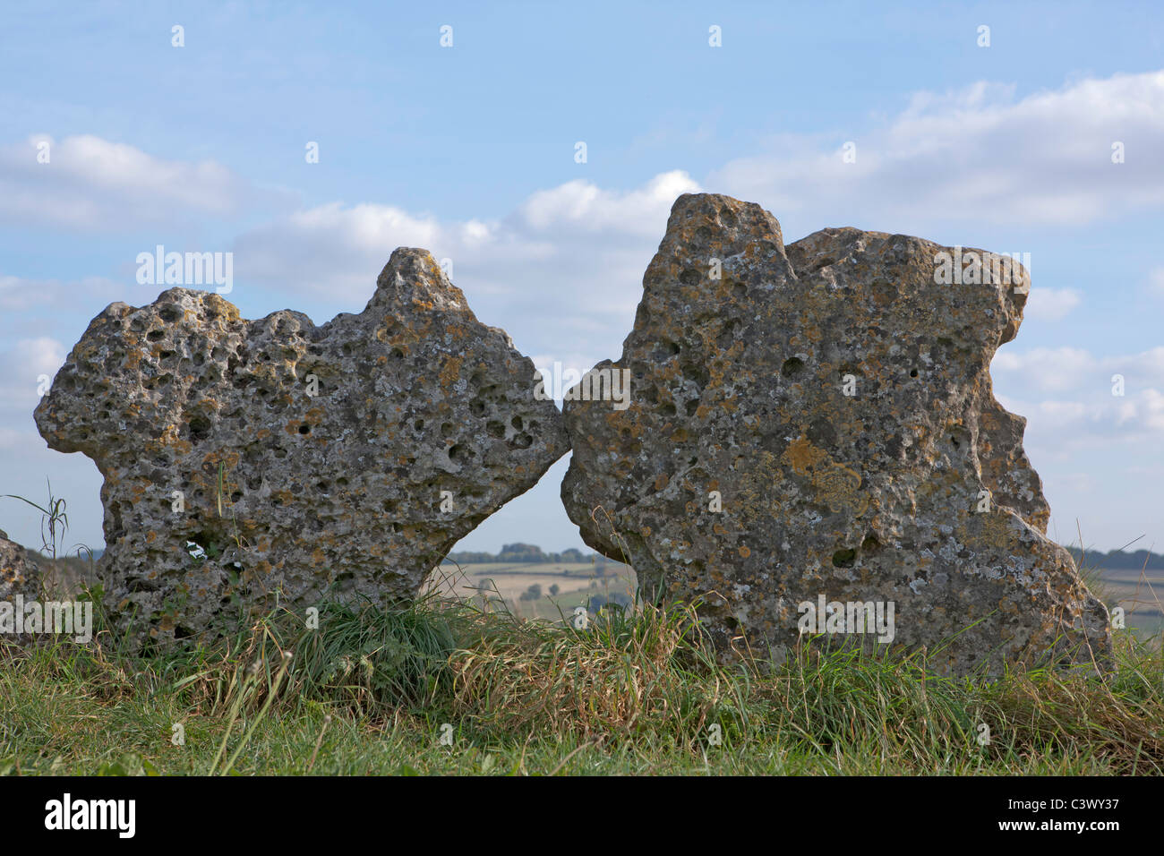 Rollright Stones Ancient Site Stock Photo - Alamy