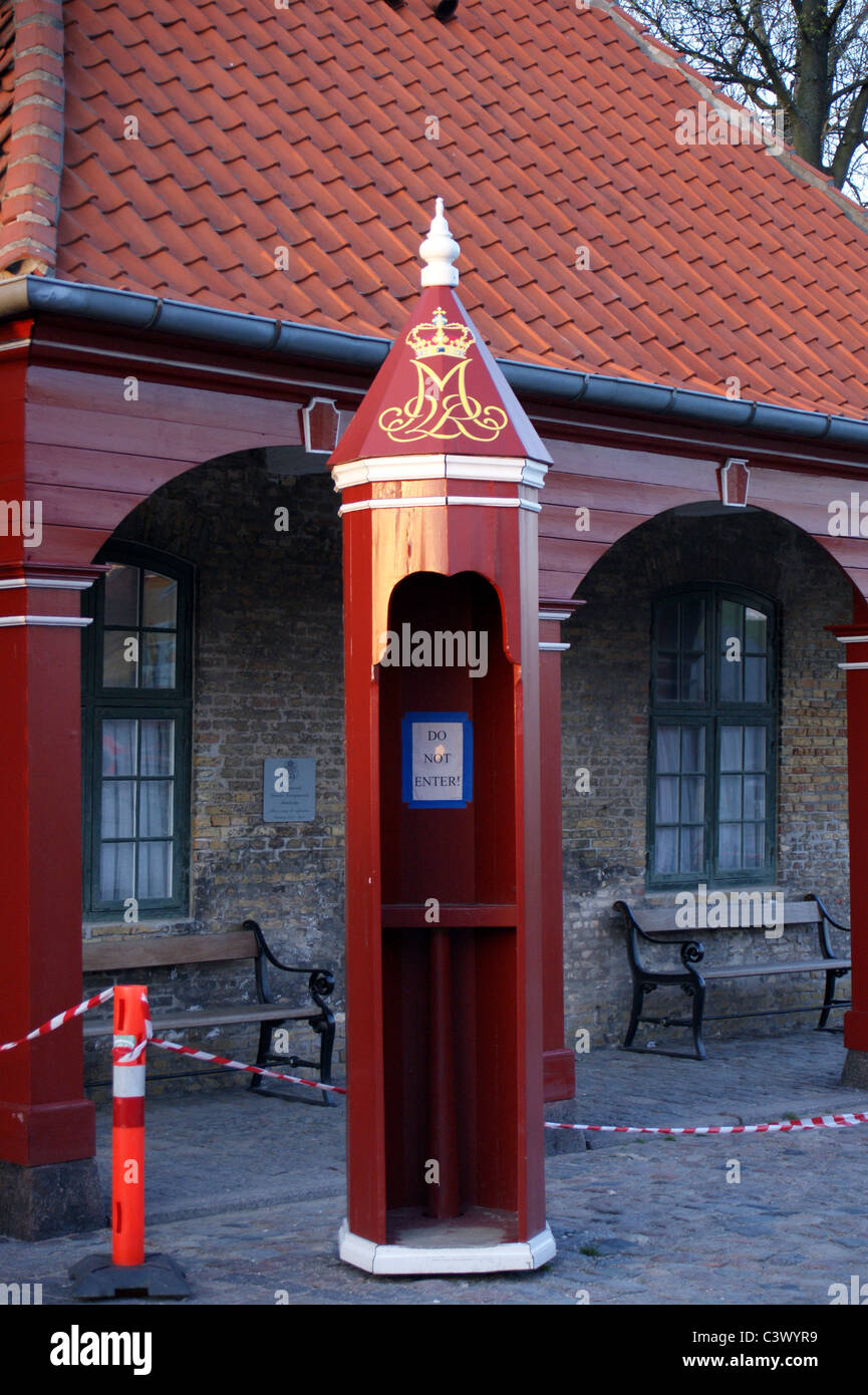 Sentry box, Kastellet fort, Copenhagen, Denmark Stock Photo - Alamy