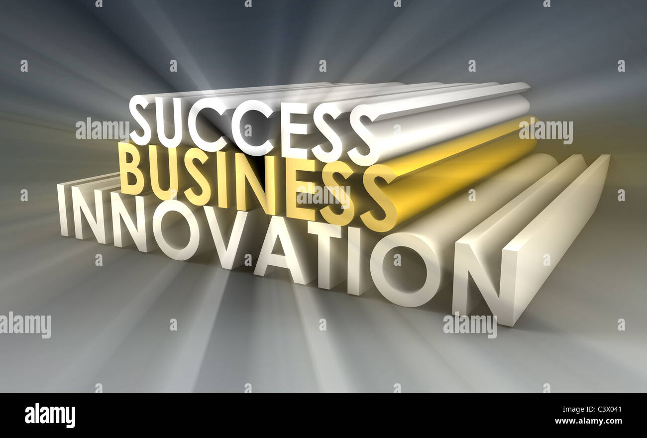 Business Innovation as an Important Idea in 3d Stock Photo - Alamy