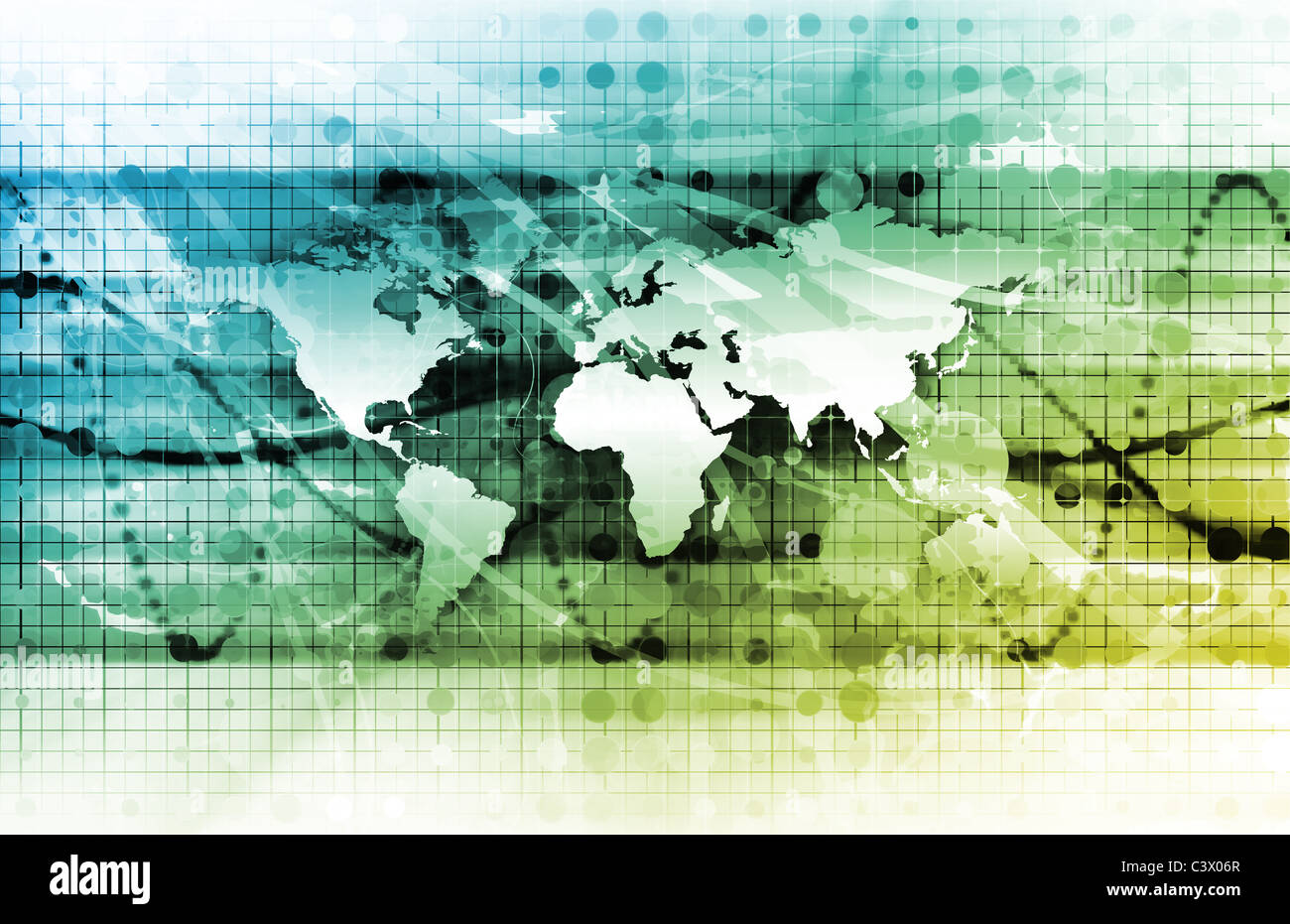 Global Management Technology Process as a Concept Stock Photo - Alamy