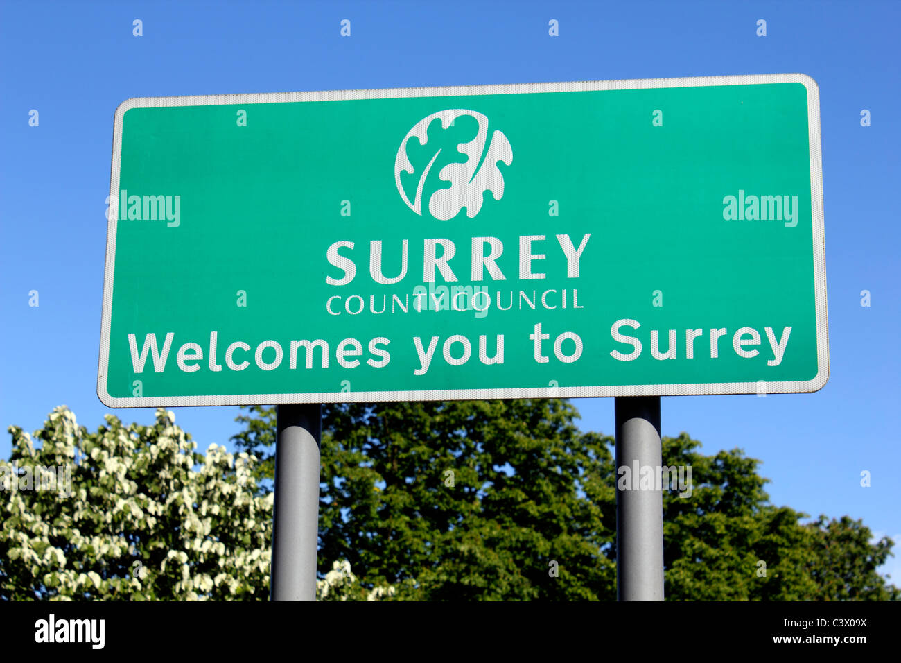 Surrey County Council Sign, Epsom, Surrey, England UK Stock Photo - Alamy Surrey County Council Sign, Epsom, Surrey, England UK Stock Photo - Alamy