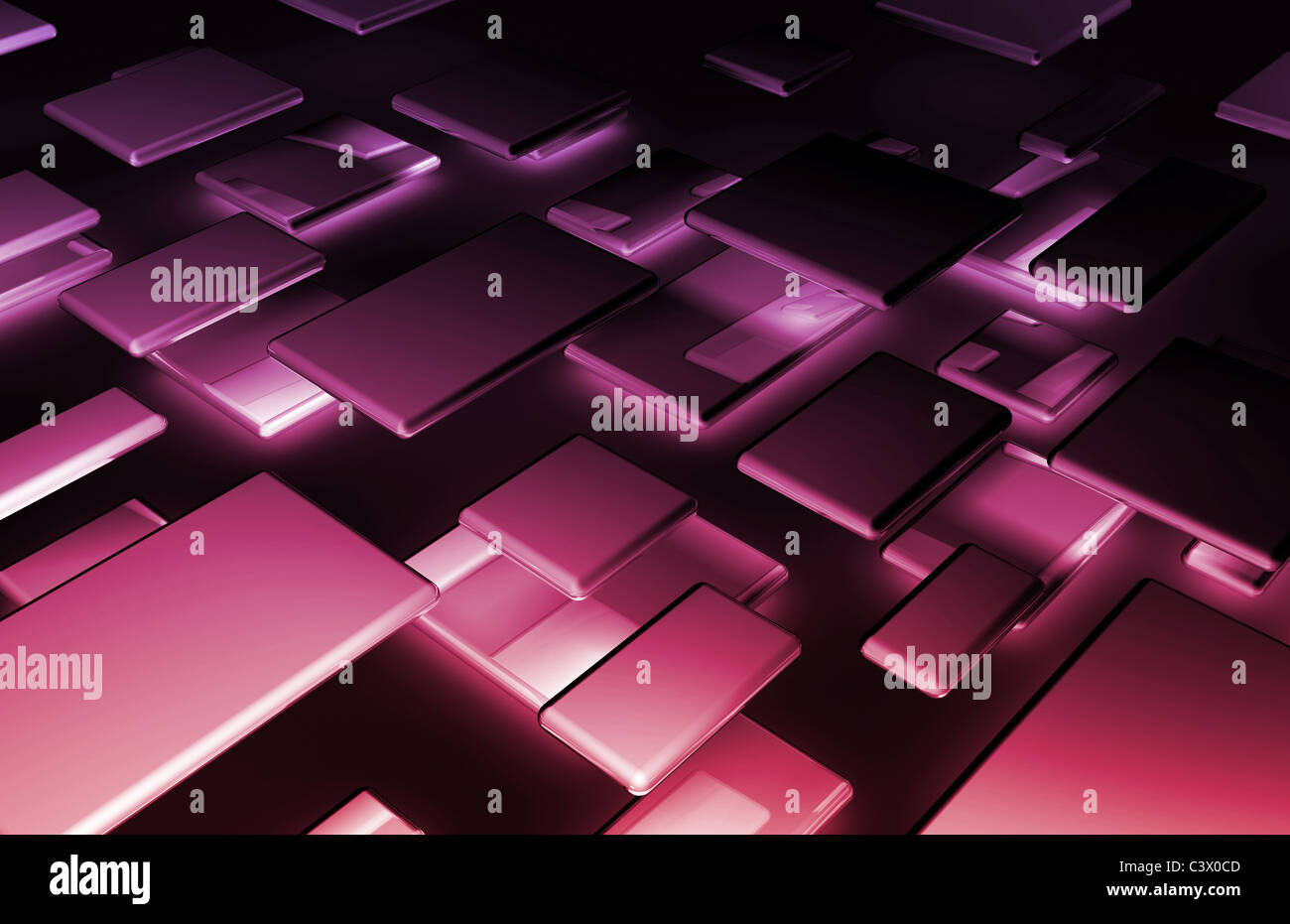 Abstract Background with a Technology Theme Art Stock Photo - Alamy