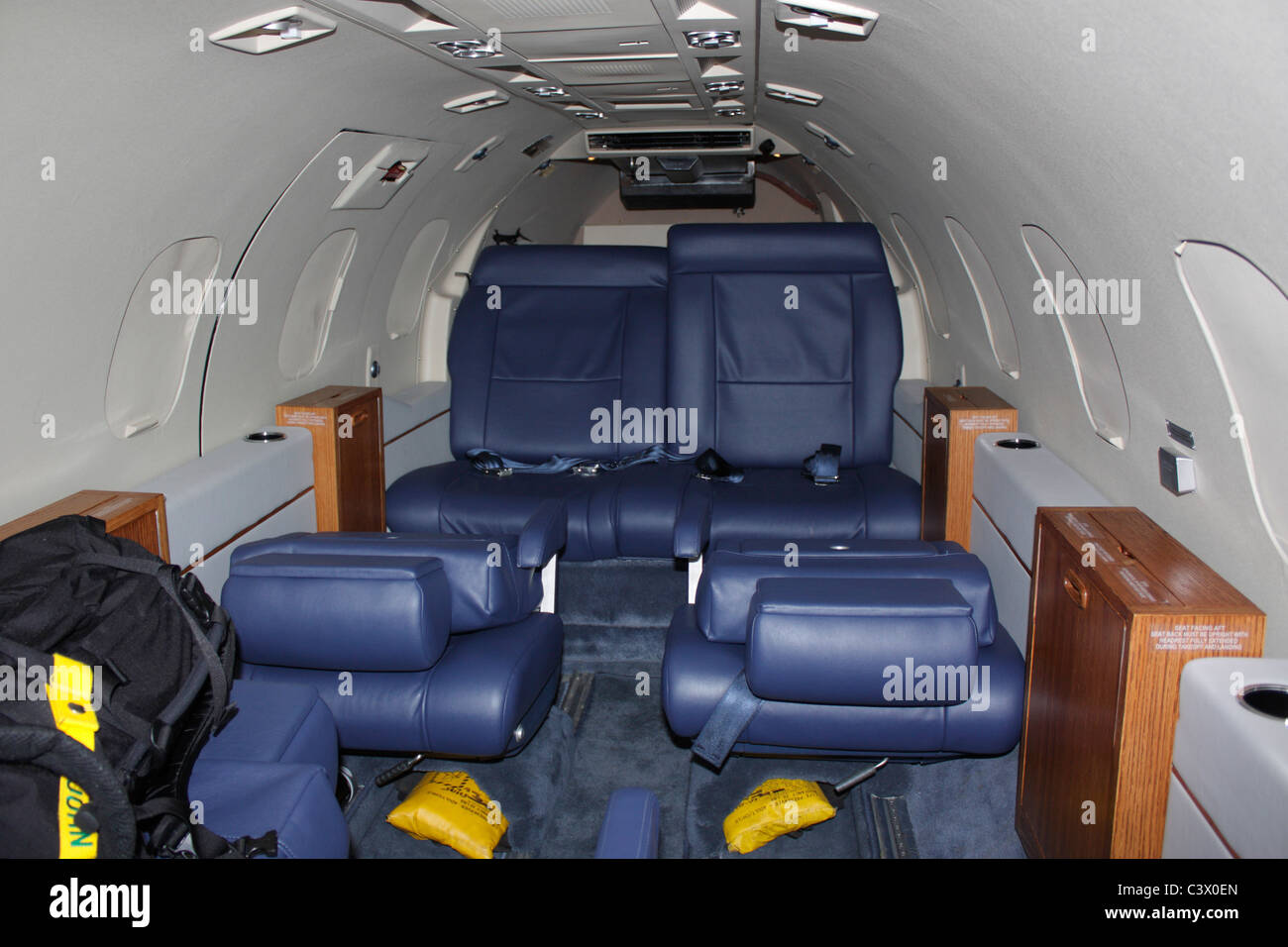 Learjet Inside