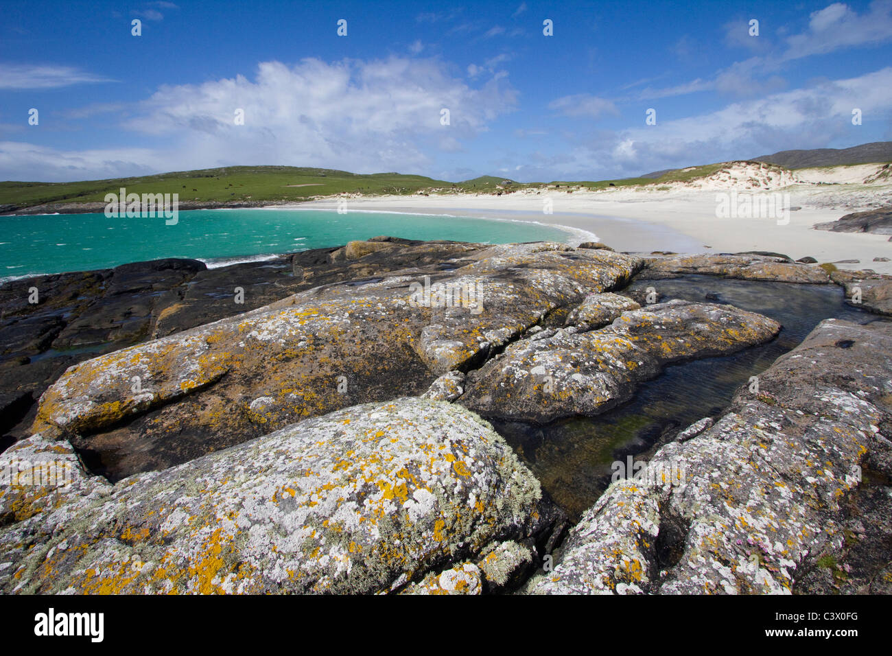 isle of vatersay outer hebrides western isles scotland Stock Photo - Alamy
