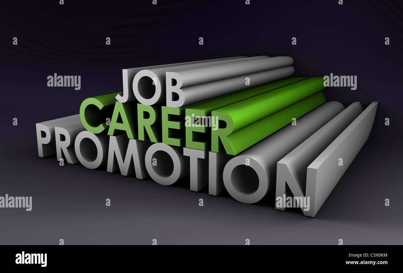 Job Career Promotion and a Pay Raise Stock Photo - Alamy