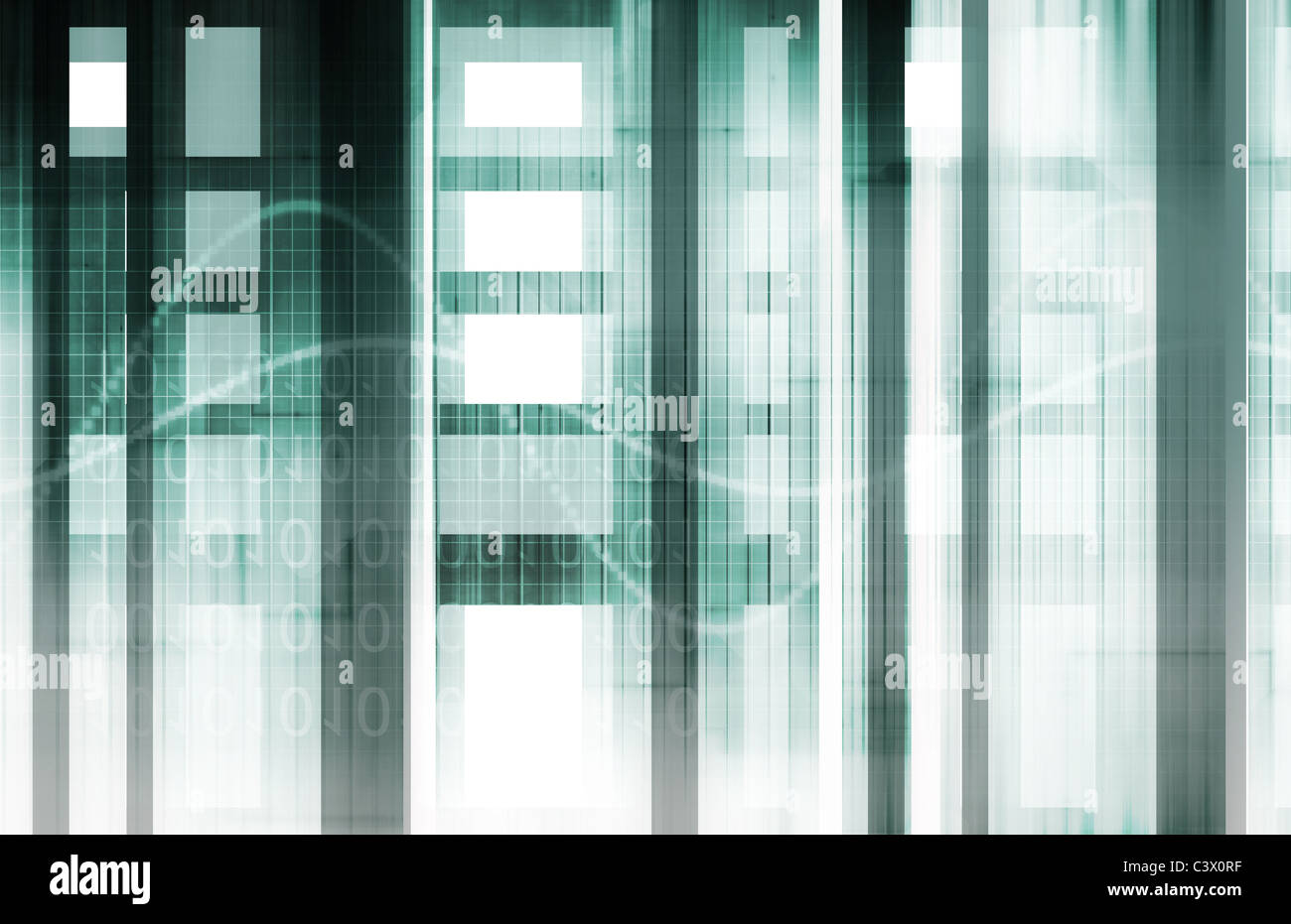 Corporate Communications As a New Technology Art Stock Photo - Alamy