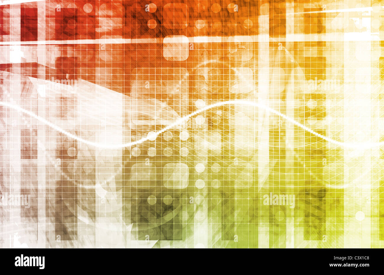 Futuristic Technology with a Digital Web Art Stock Photo - Alamy